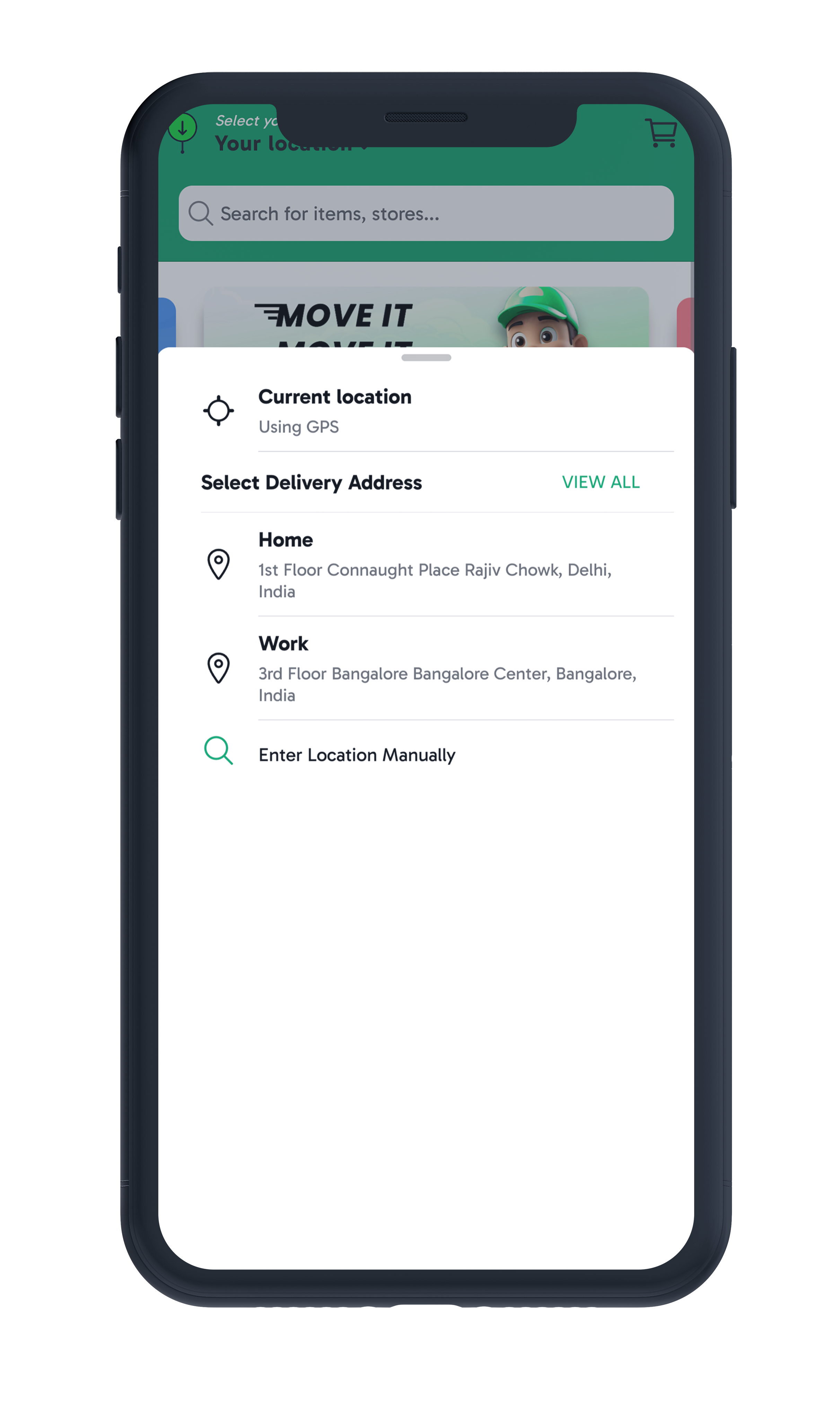 Ionic 8+ Dunzo Clone App UI (All-in-One Delivery App) by technyks | CodeCanyon